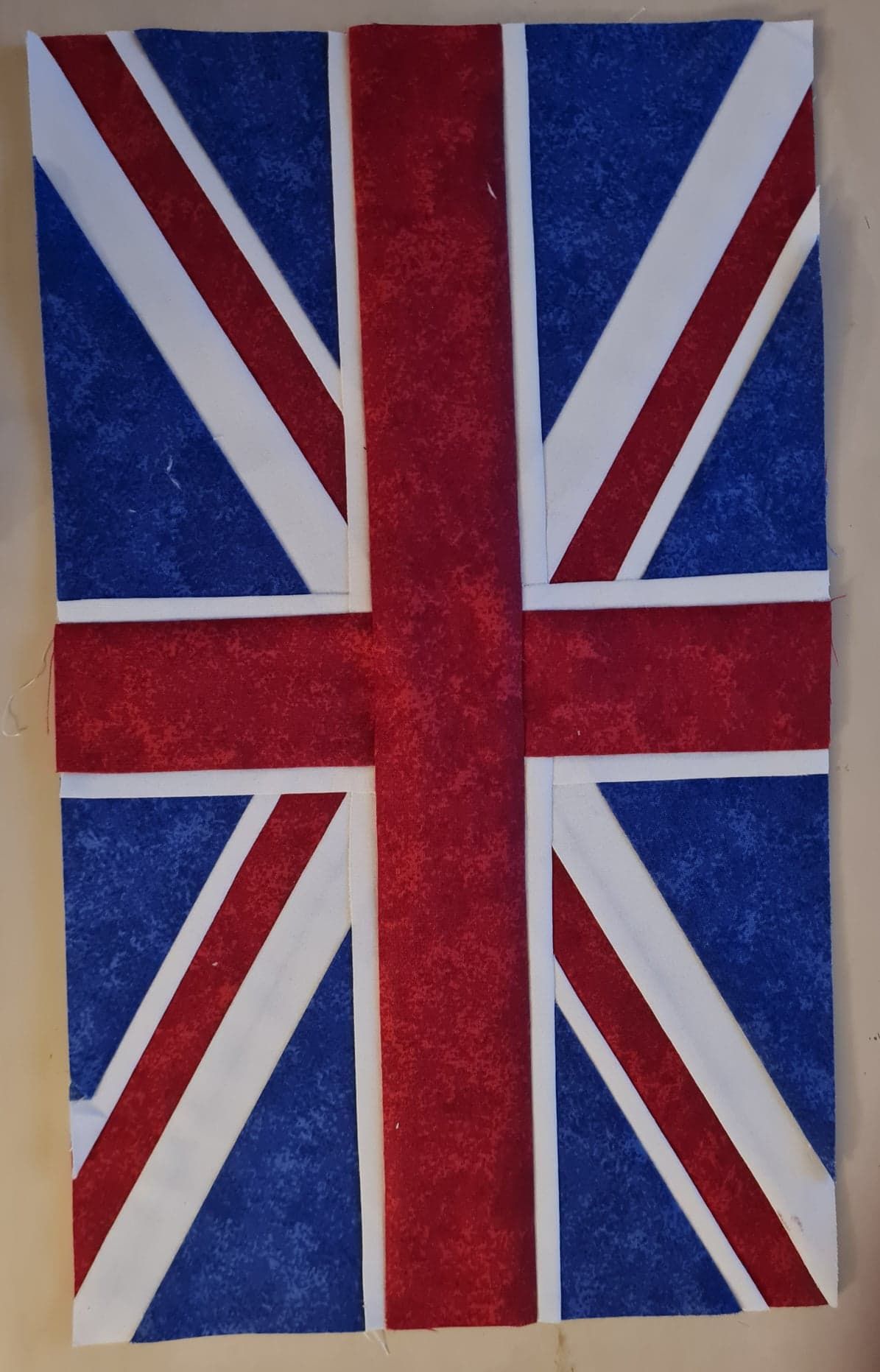 Jubilee Union Jack FPP pattern - paper copy