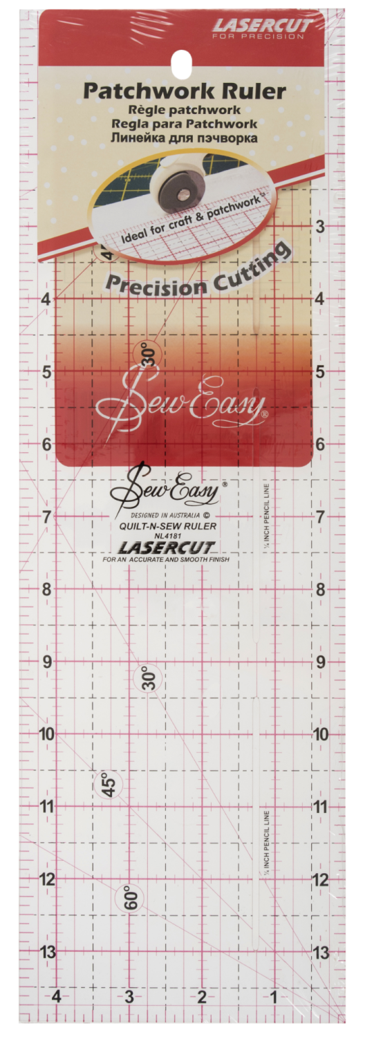 Patchwork Rulers - White Gecko Craft Lounge - Craft Shop