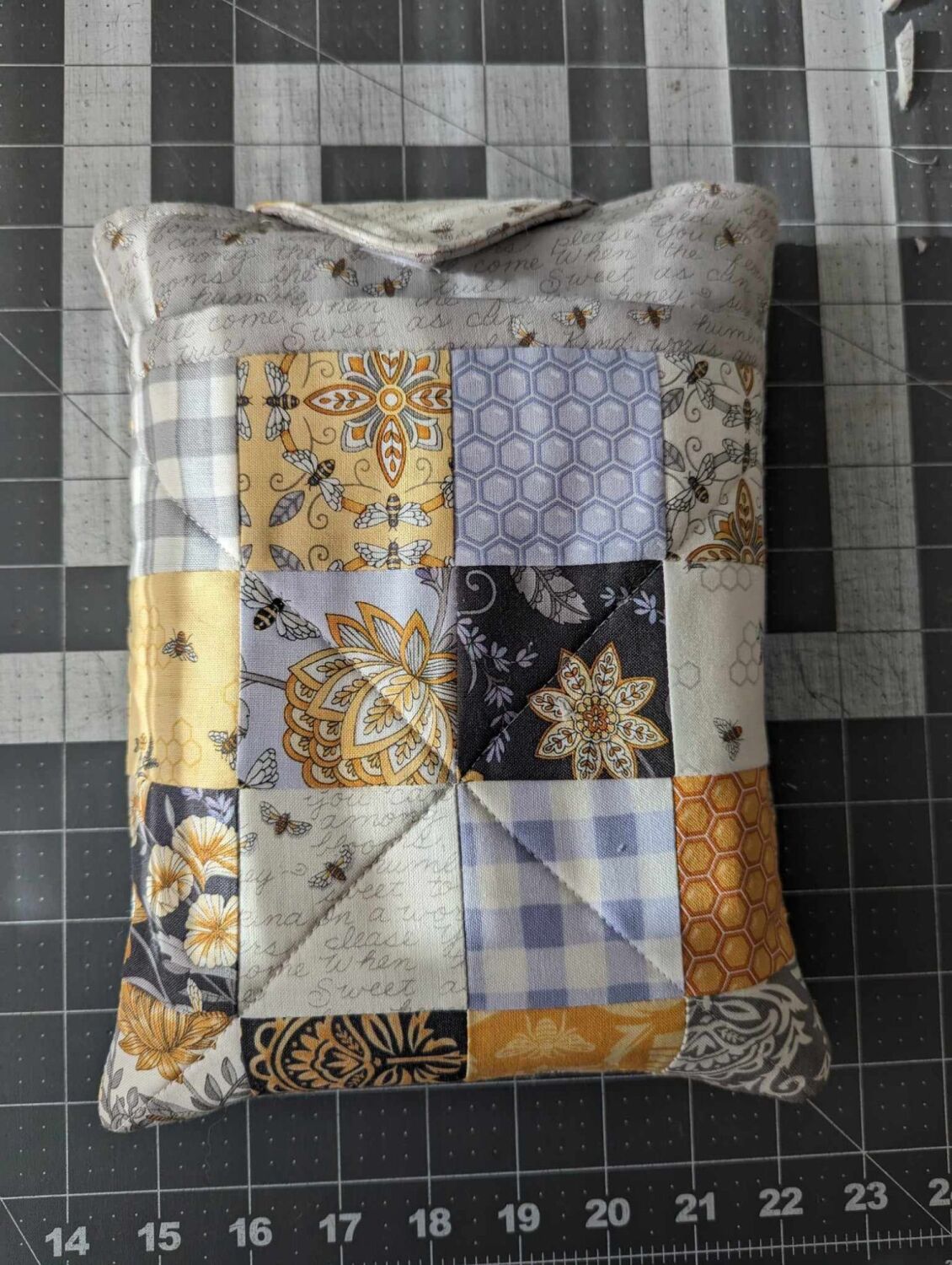 Mini Charm Book Pouch Pattern - Digital Download