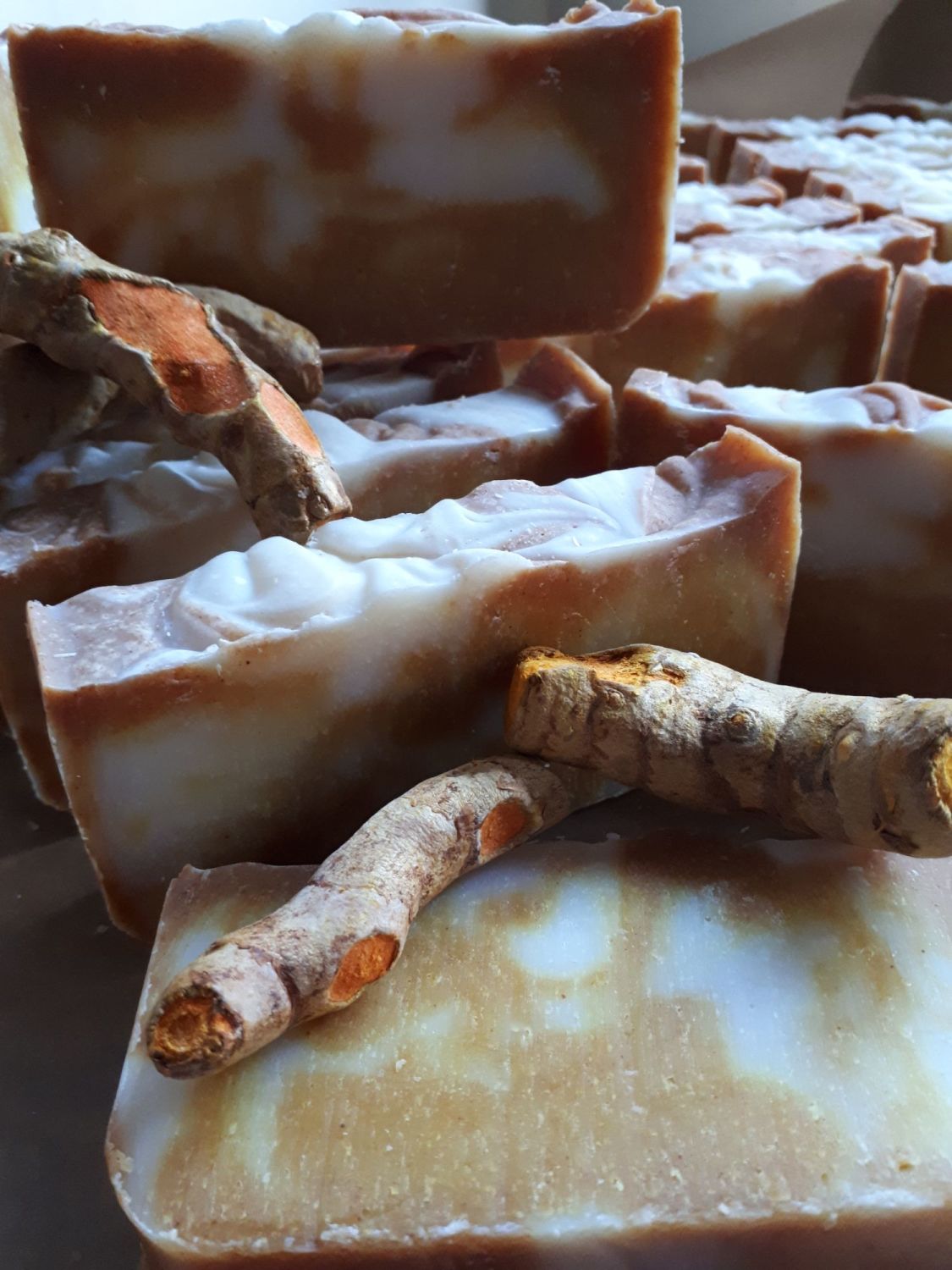 Fire Energising Soap with Ginger Turmeric & Lime