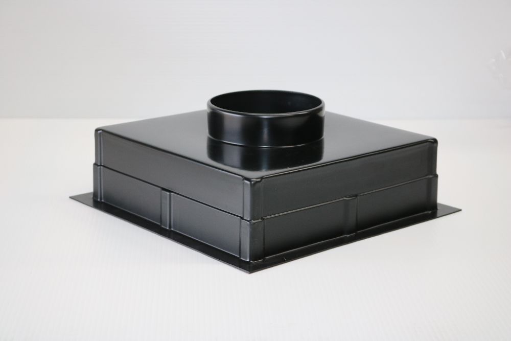 Single Spigot GRILLE BOX - Louvres Made to Order any size - BlueArrowVents