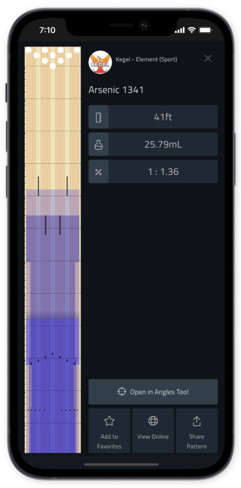 Bowling Tools / Oil Pattern Library