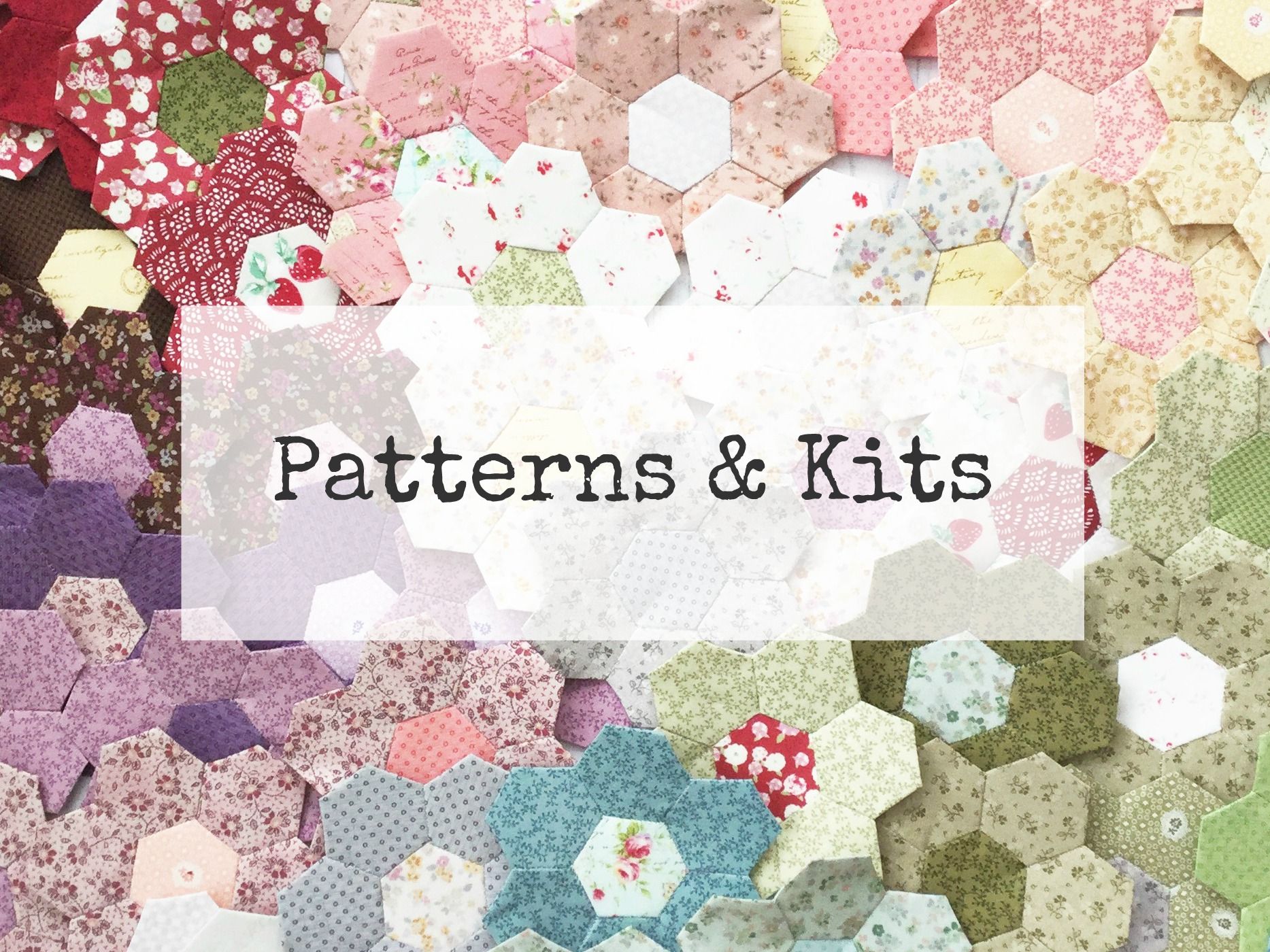 Quilt Kits, Patterns, Bundles, English Paper Piecing Supplies