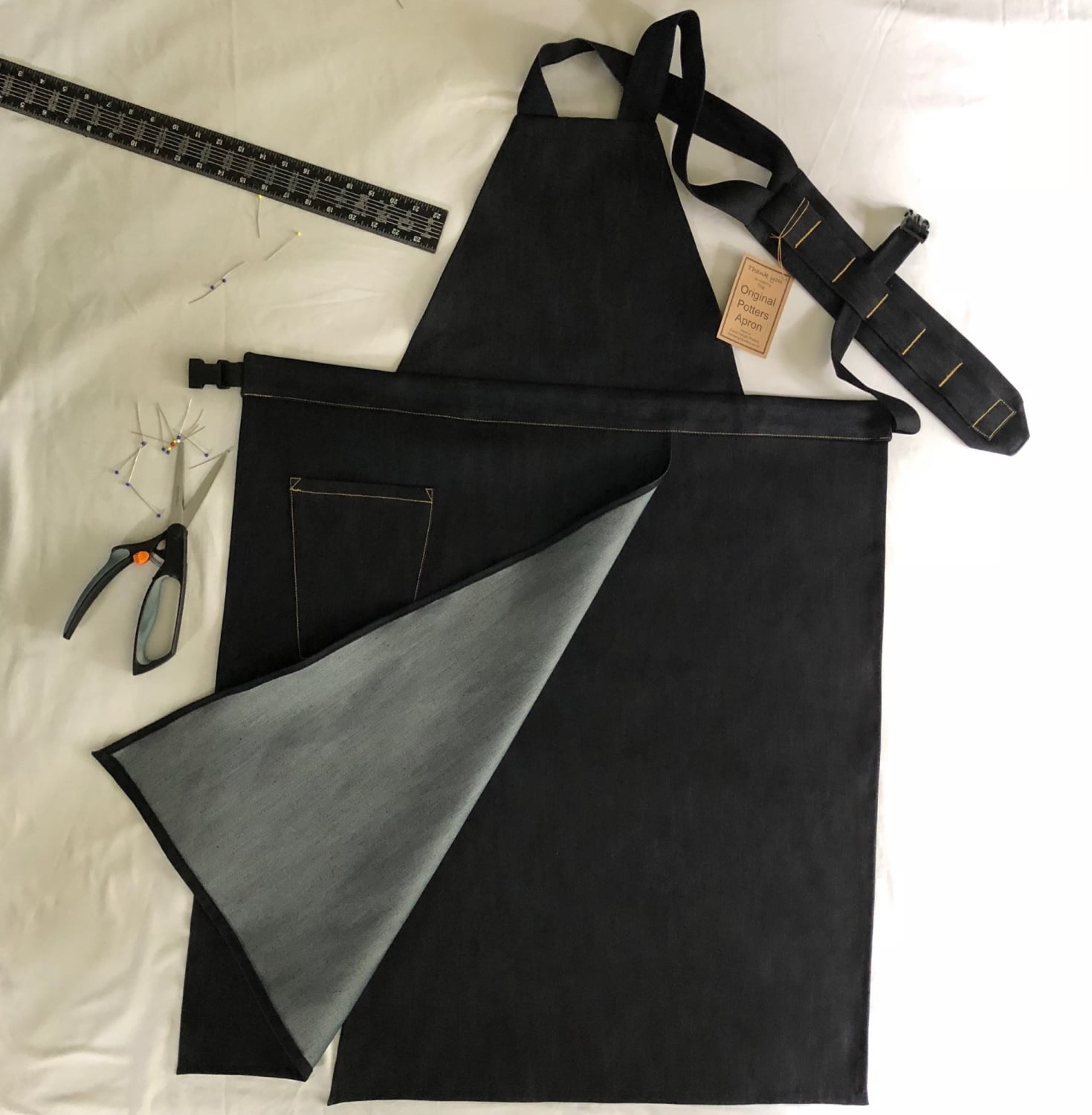 Split Front Potters aprons
