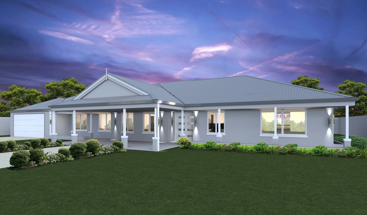 Farmhouse and Rural Home Designs Online | Ranch Style Home Designs ...