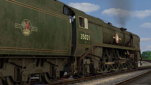 BR Rebuilt Merchant Navy Class