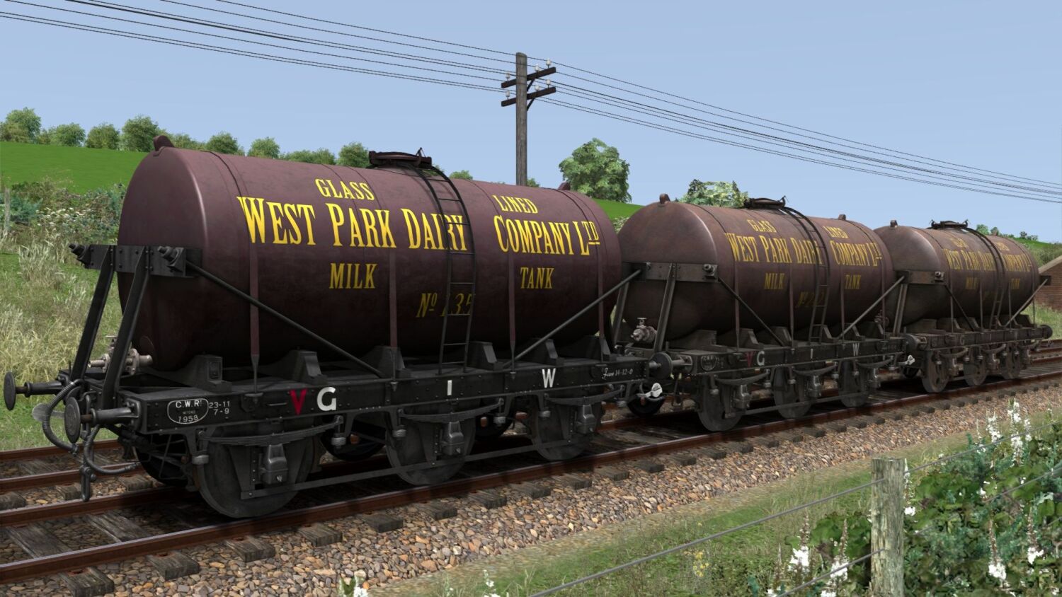 GWR 6-Wheeled Milk Tanks