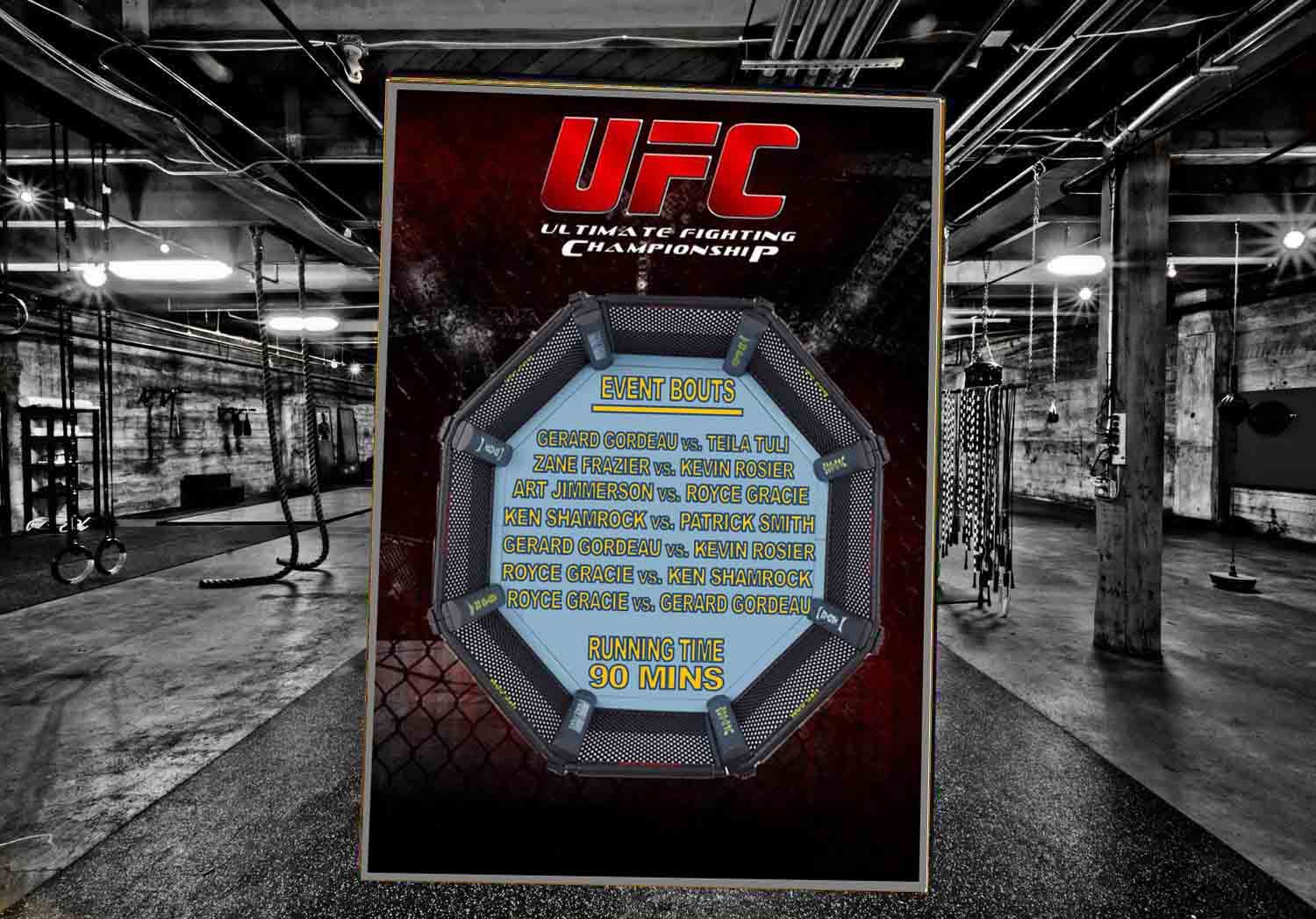UFC 1 (The Beginning)