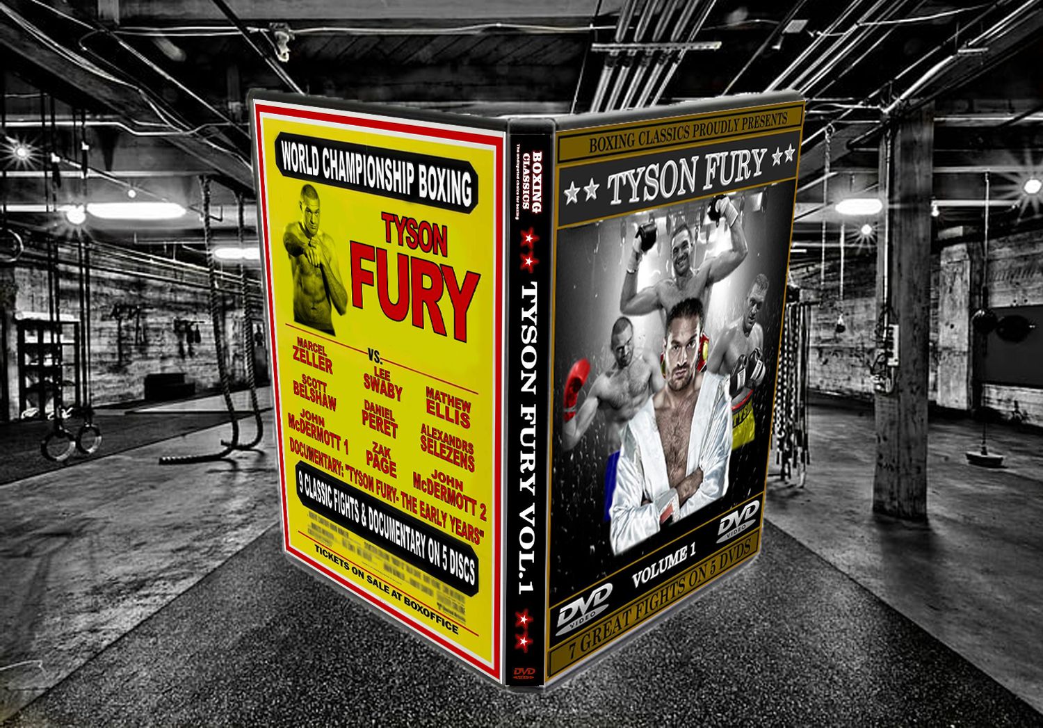 TYSON FURY GREATEST FIGHTS - BOXING DVD