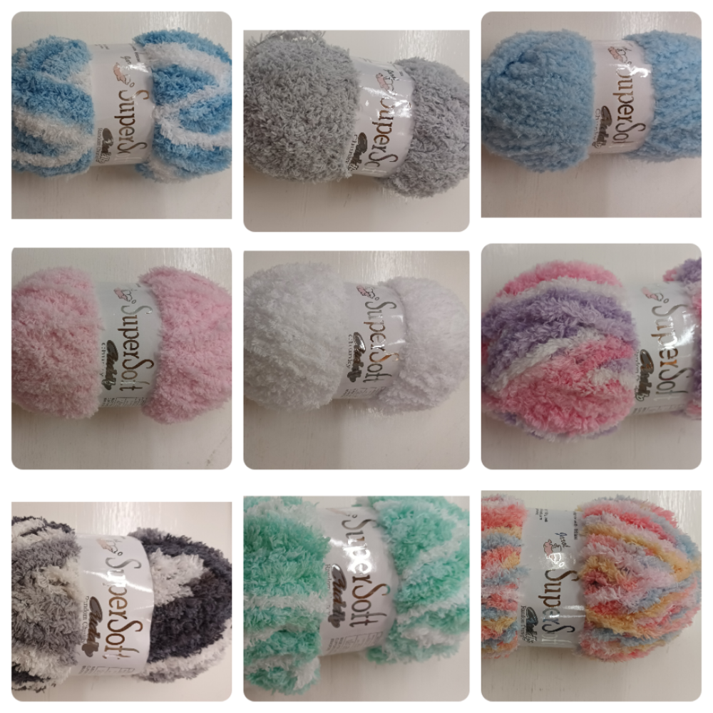 Jarol Supersoft Cuddly Random Chunky 100g Knitting - Shop | Sew Wicked