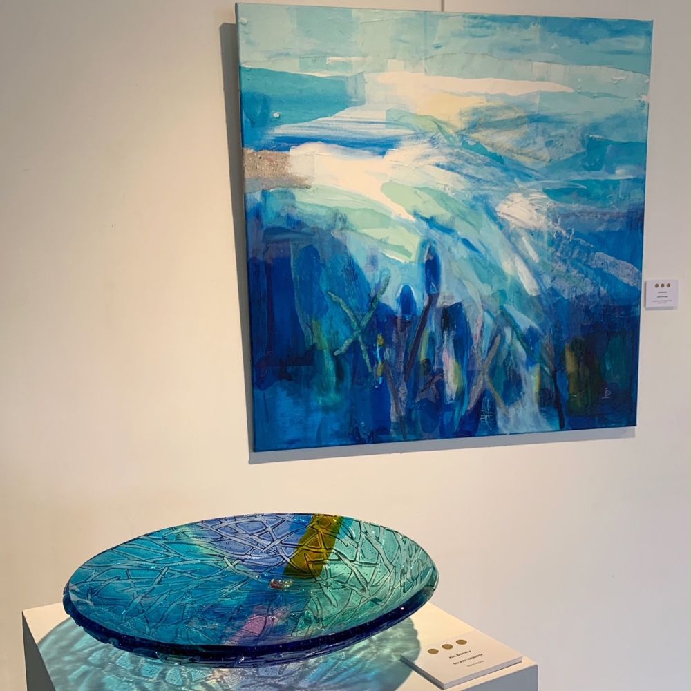 Kim Bramley - Glass Artist - Artiste Verrier - Kiln-formed Glass