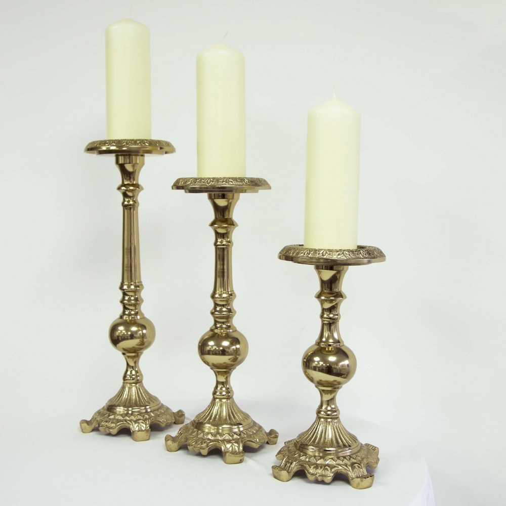 Hire Glass & Gold Candlesticks for Weddings | Essential Wedding Hire