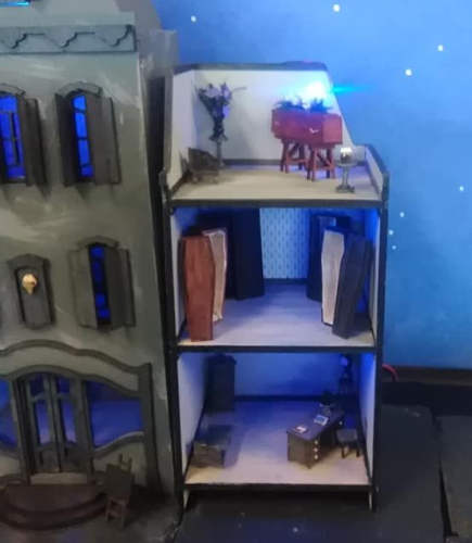 Ann and Lorraine 1/48th Cobblestone Snicket