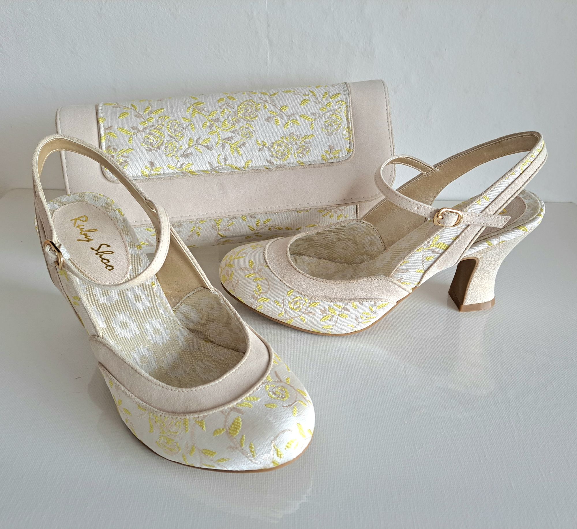 Ruby Shoo Shoes - Special occasions shoes matching bag mother bride