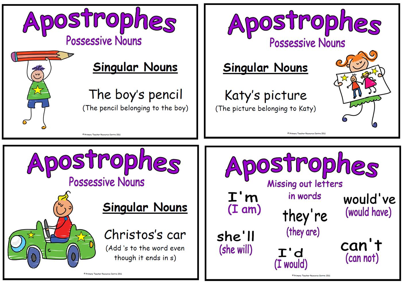 Singular Plural Display Posters