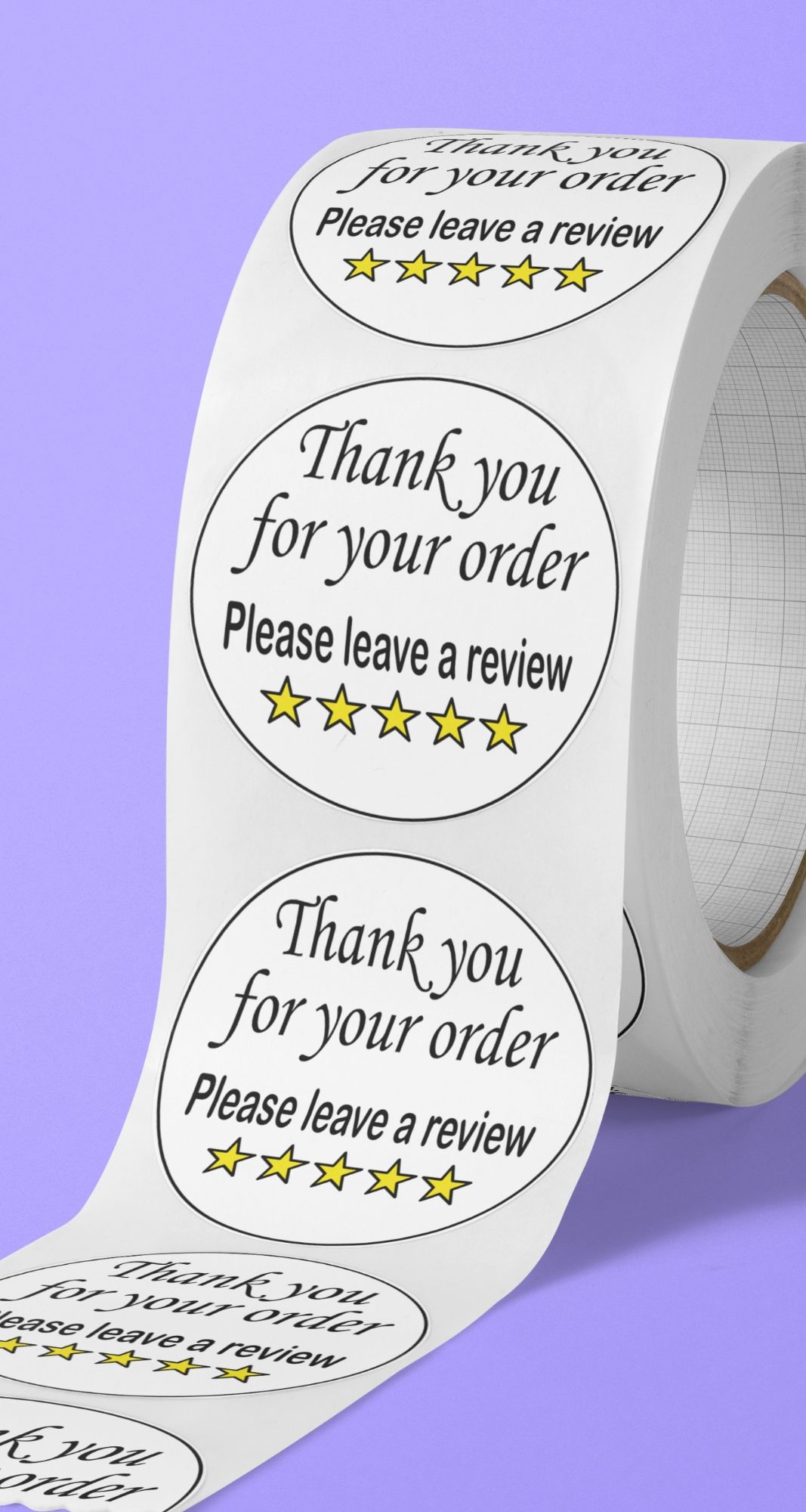 Thank you for your order. Please leave a review stickers