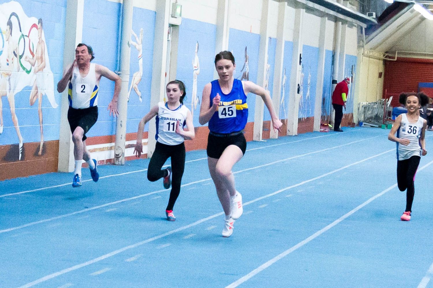 Indoor 50m Sprint & Hurdles