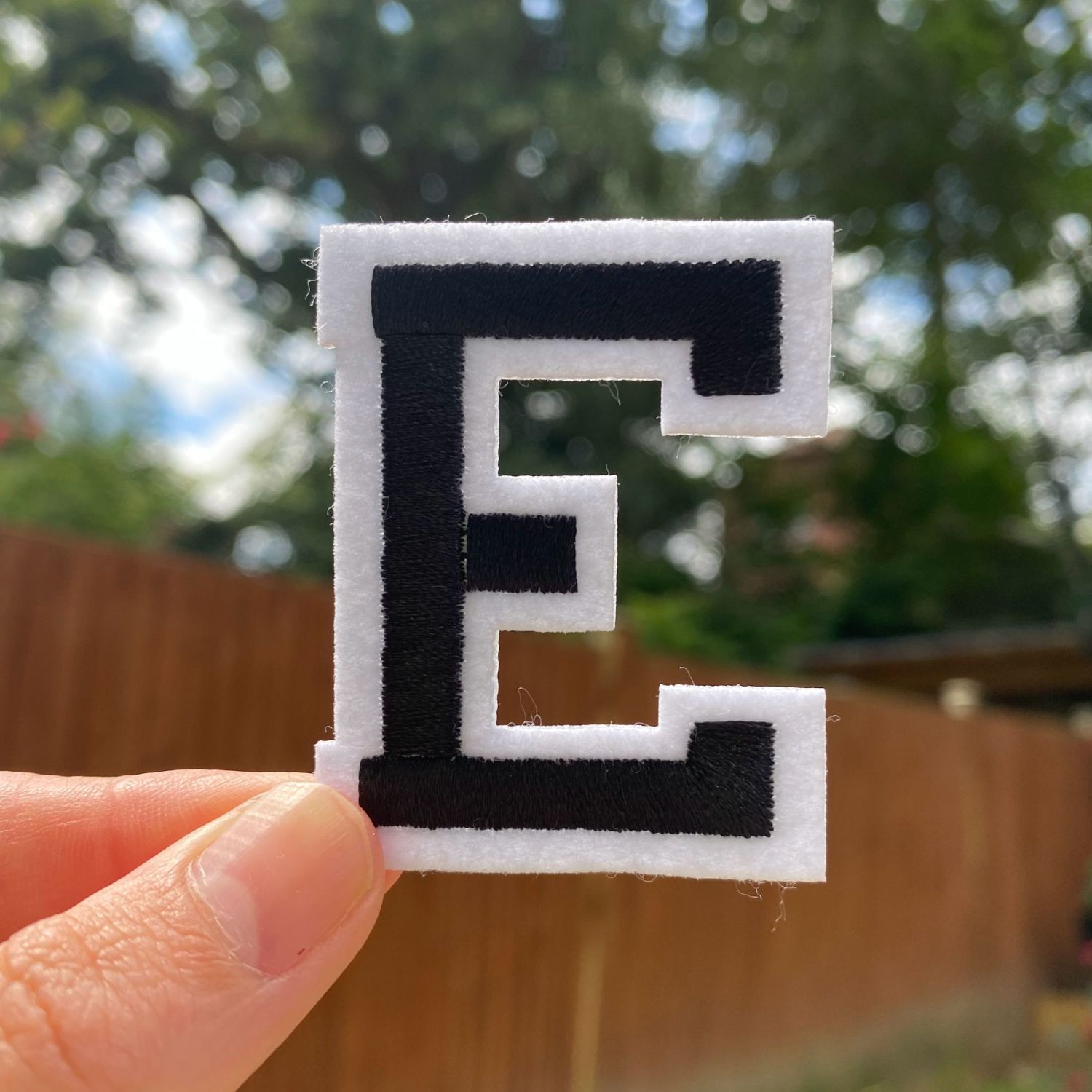 Alphabet Iron-On Letter Patches | Patches Emporium