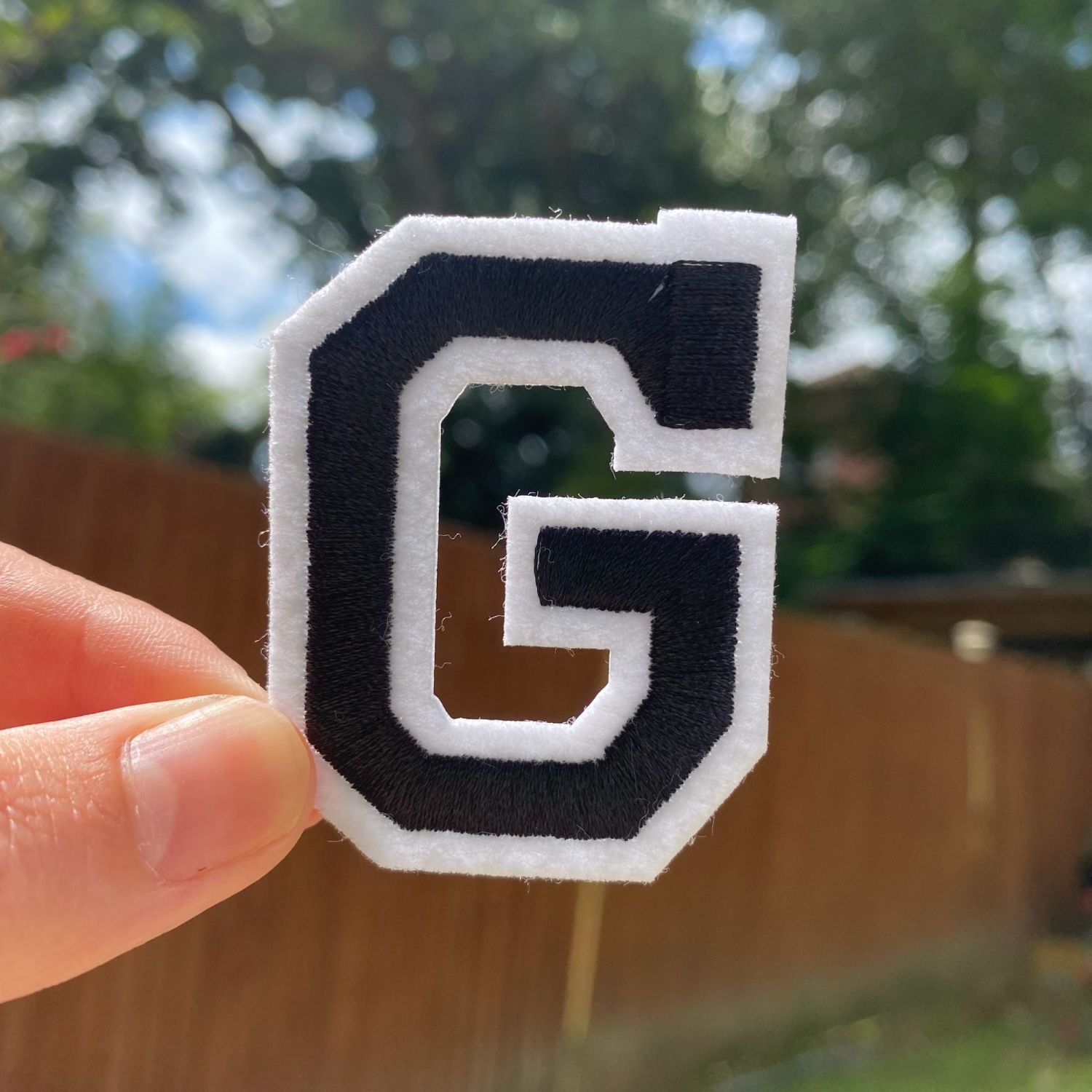 Alphabet Iron-On Letter Patches | Patches Emporium