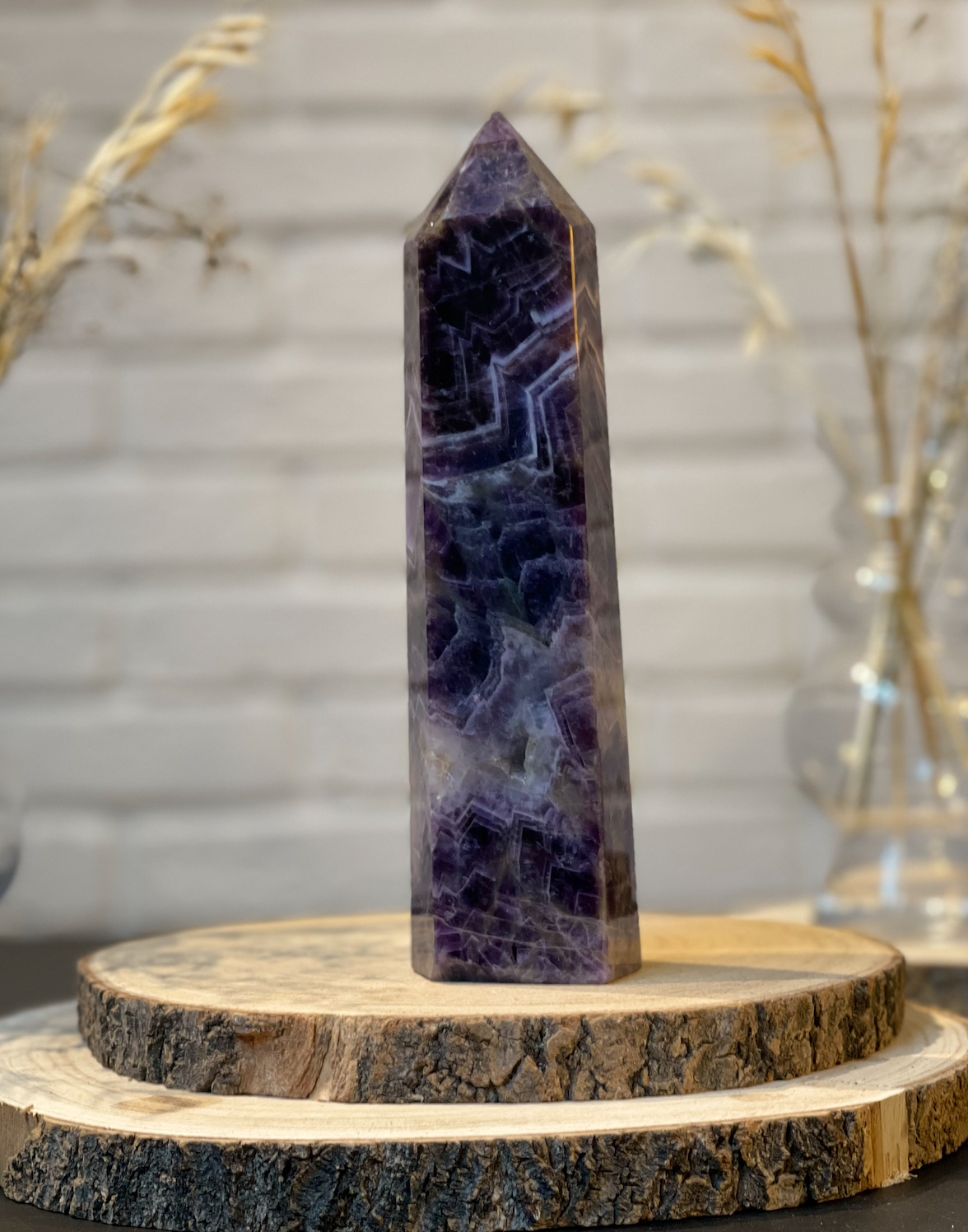 Chevron Amethyst Tower