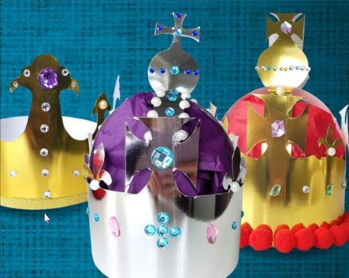 Kings Coronation - Crown and Sceptre