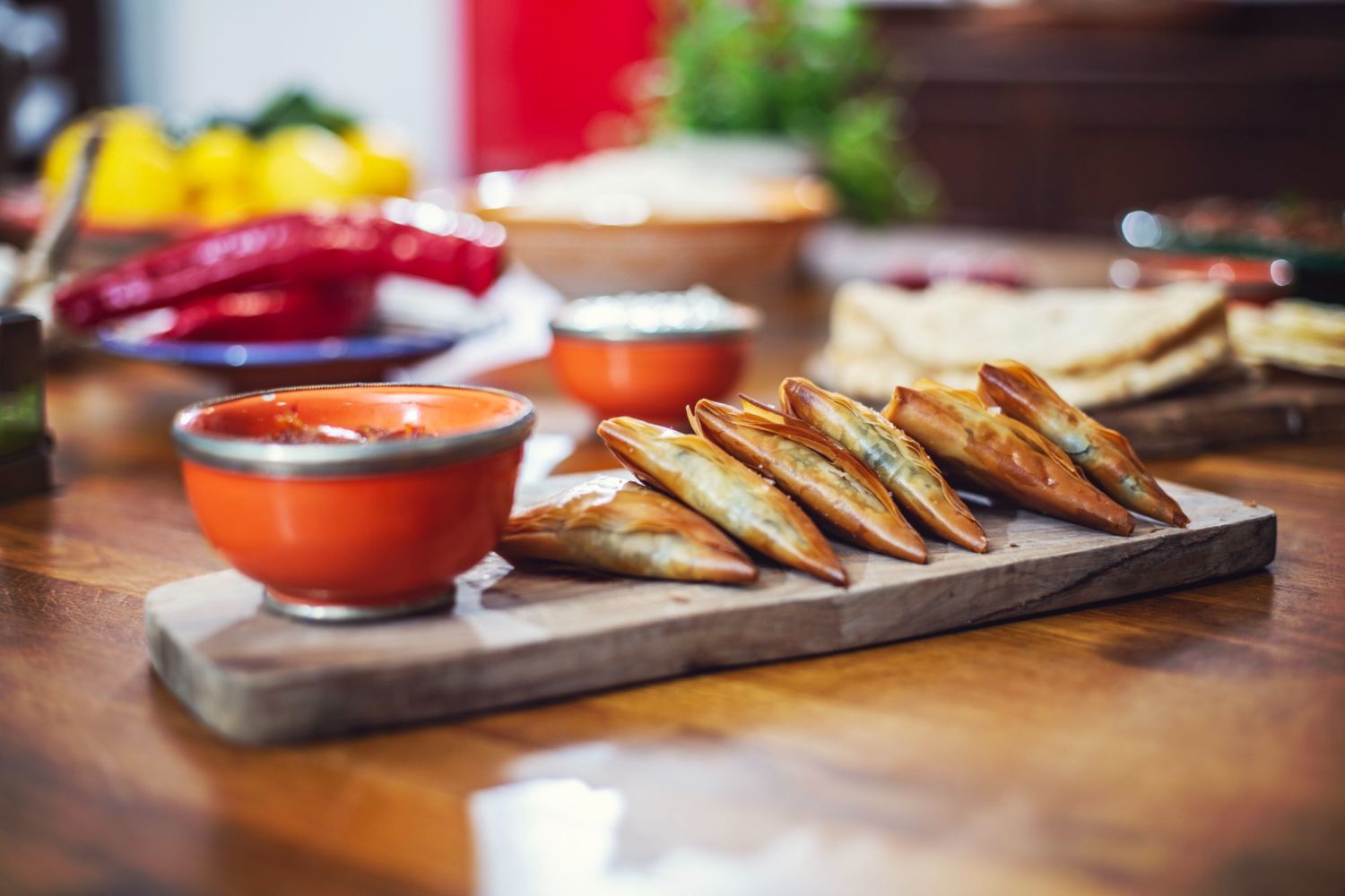 Spinach & Paneer Samosas