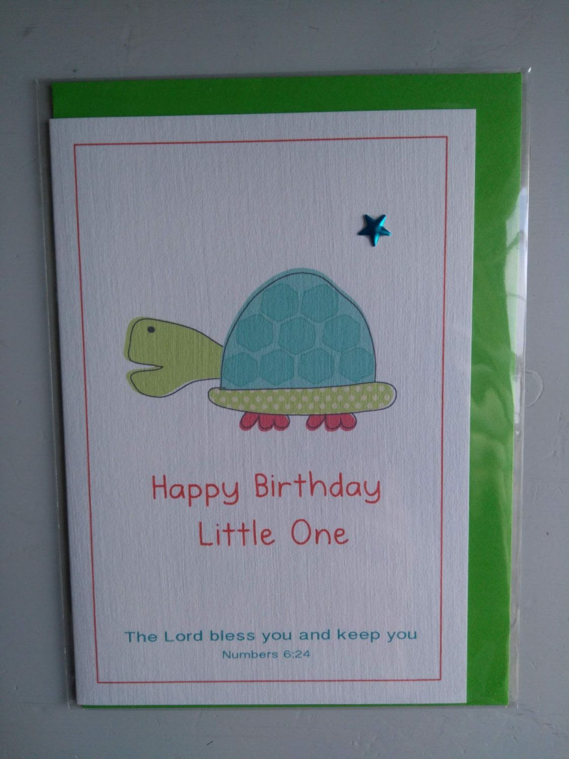 Happy Birthday Little One (Green)**