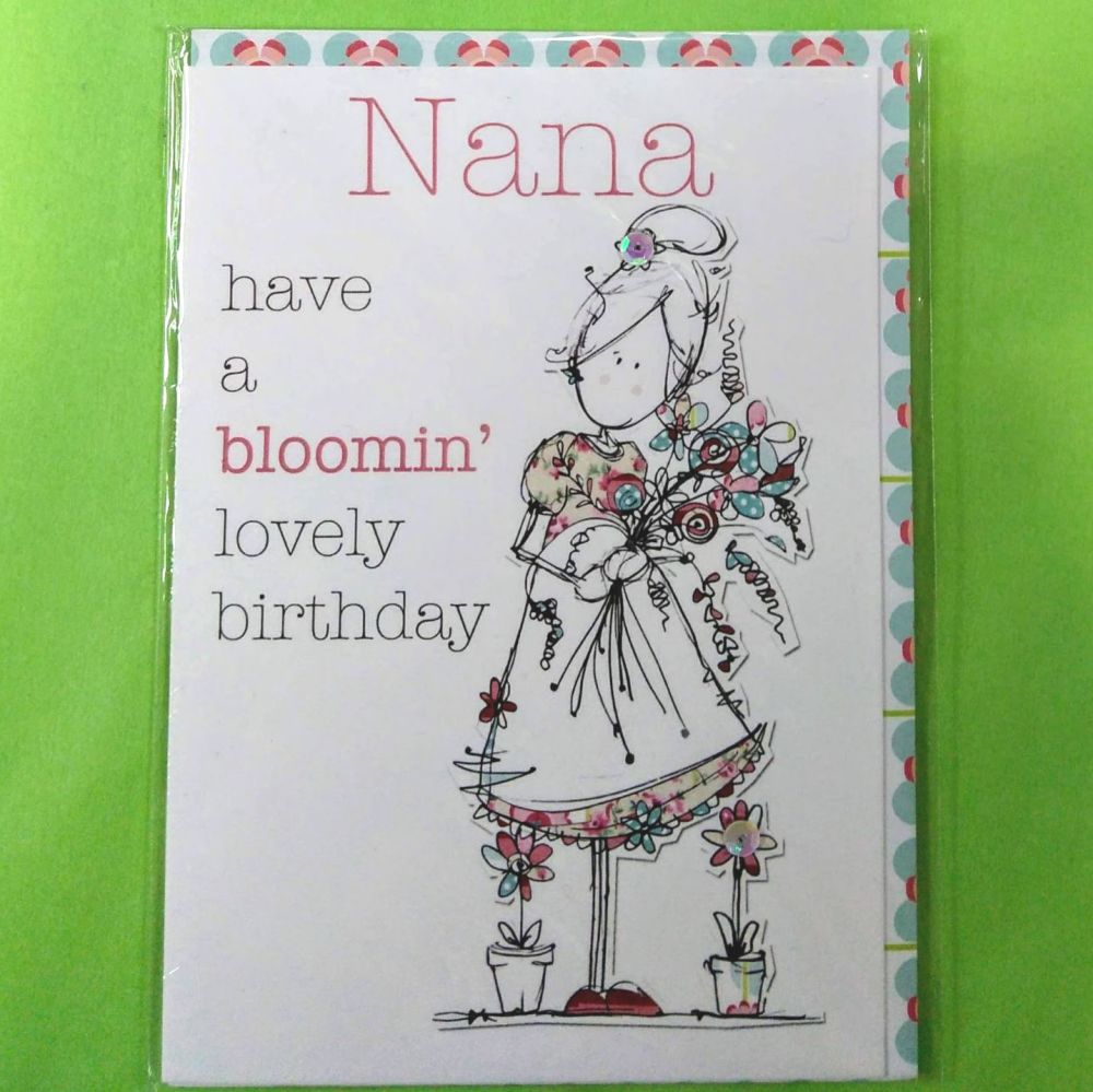 Nan/ Nana/ Nanny Birthday Cards - Shop now at Roglyn.co.uk