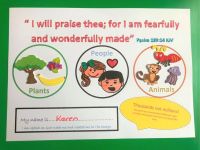 Free printable Bible Colouring Sheets with KJV / AV By Bible Beginnings UK