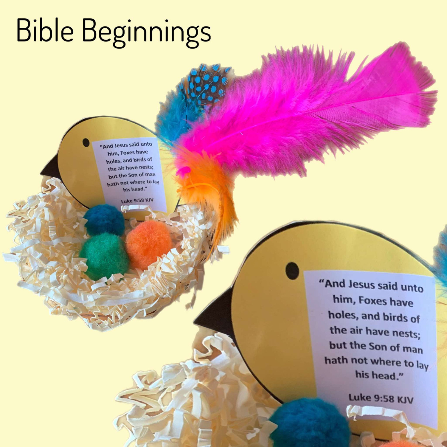 Jungle/Animal KJV AV Bible Crafts, lion, tortoise, elephant, frog ...