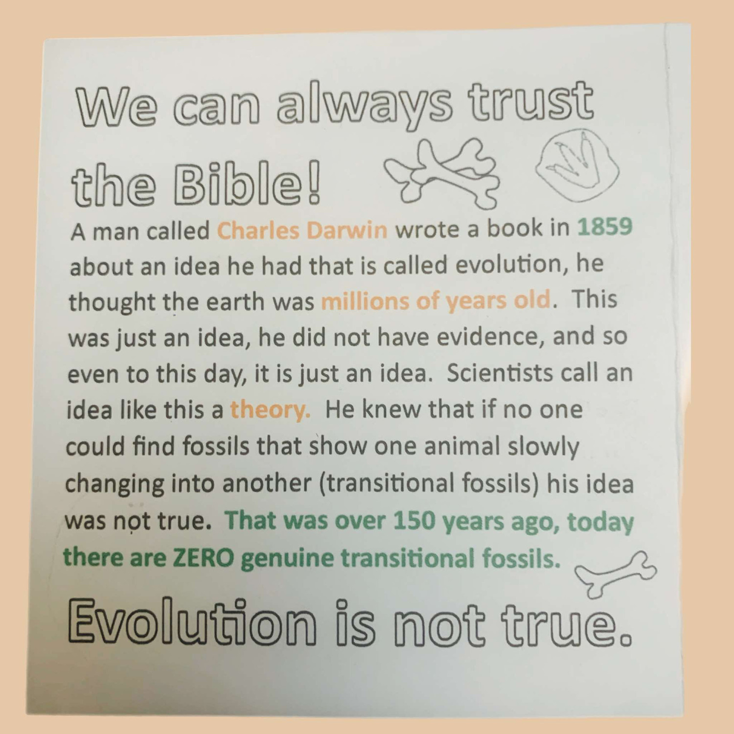 Free printable children's Bible colouring Gospel Tracts KJV/AV ...