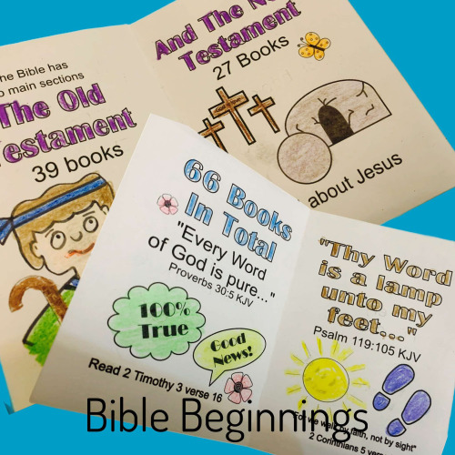 Free printable children's Bible colouring Gospel Tracts KJV/AV ...