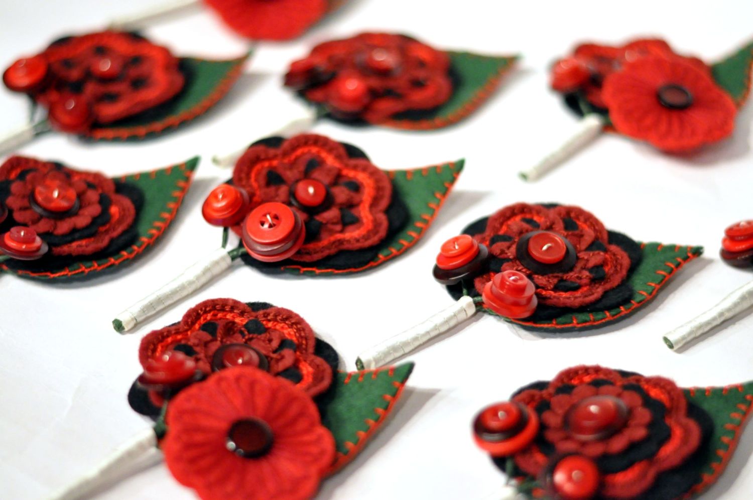 Groom Felt Buttonholes | Felt Boutteniere | Character Buttonholes ...