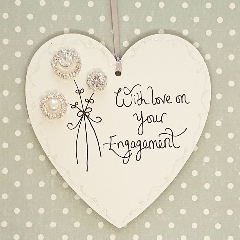 Engagement Keepsake Hearts - Store