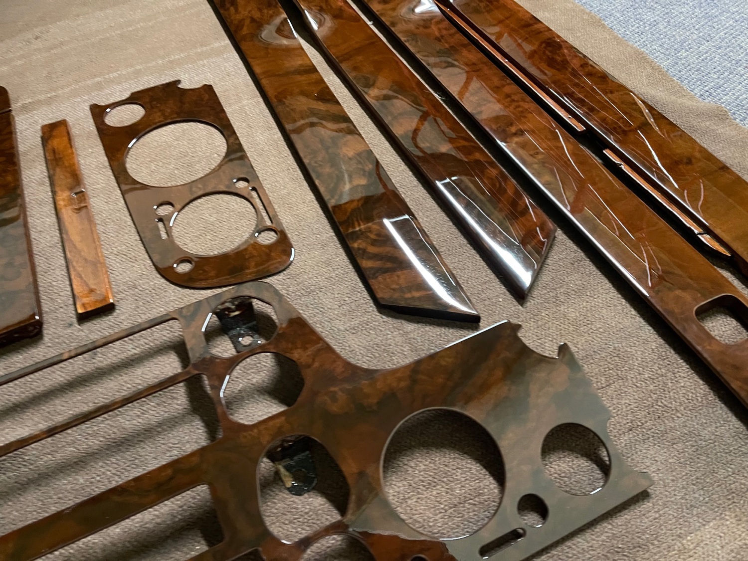 Classic Car Wooden Door Trim & Interior Woodwork Restoration
