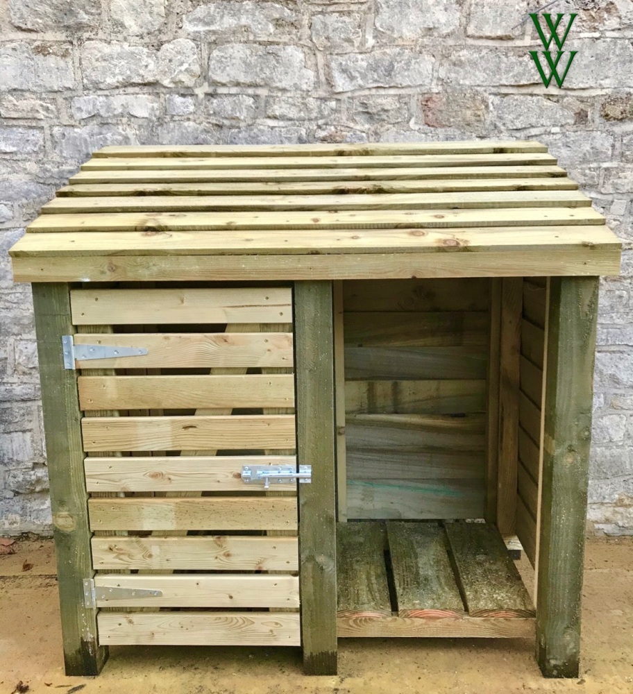 Wooden Log Stores - high quality, sturdy fire wood stores from The ...