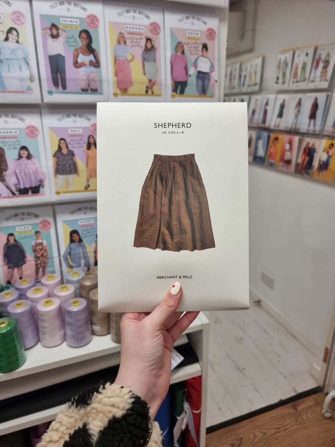 Shepherd Skirt Sewing Pattern – Merchant & Mills | Classic A-Line Skirt ...