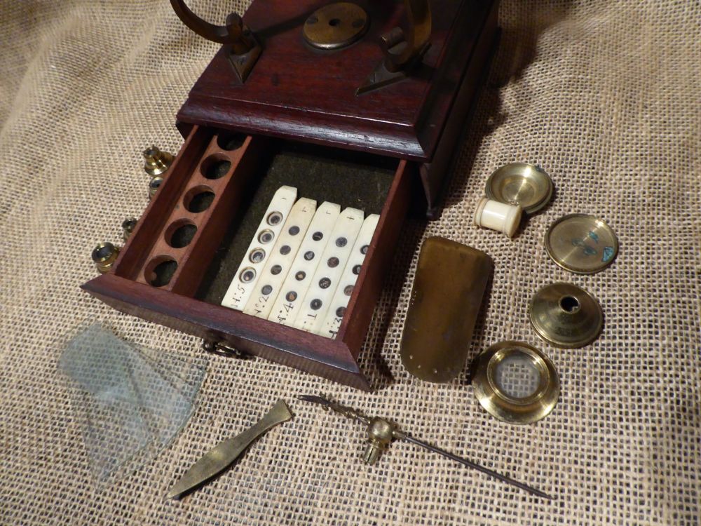 Joseph Linnell, Culpeper Type Antique Microscope. - Blog