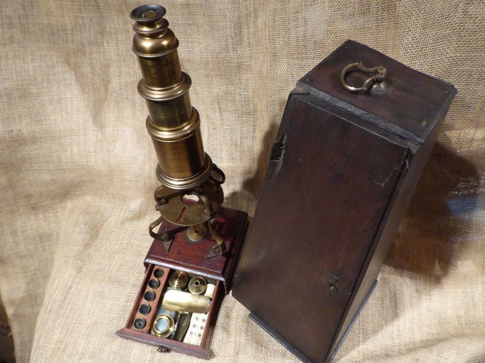 Joseph Linnell, Culpeper Type Antique Microscope. - Blog