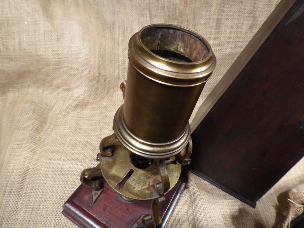 Joseph Linnell, Culpeper Type Antique Microscope. - Blog