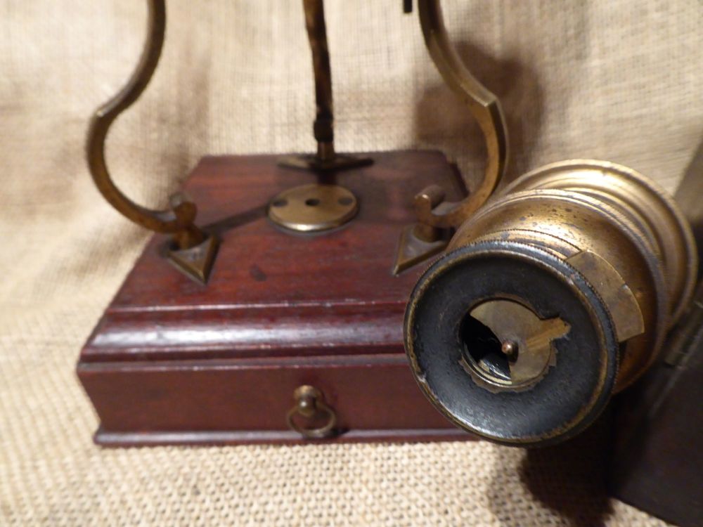 Joseph Linnell, Culpeper Type Antique Microscope. - Blog