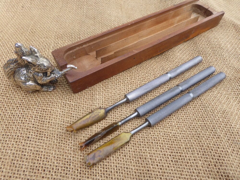 Machinist Scrapers Tools 3 Piece Bearing Scraper Set - Engineers ...