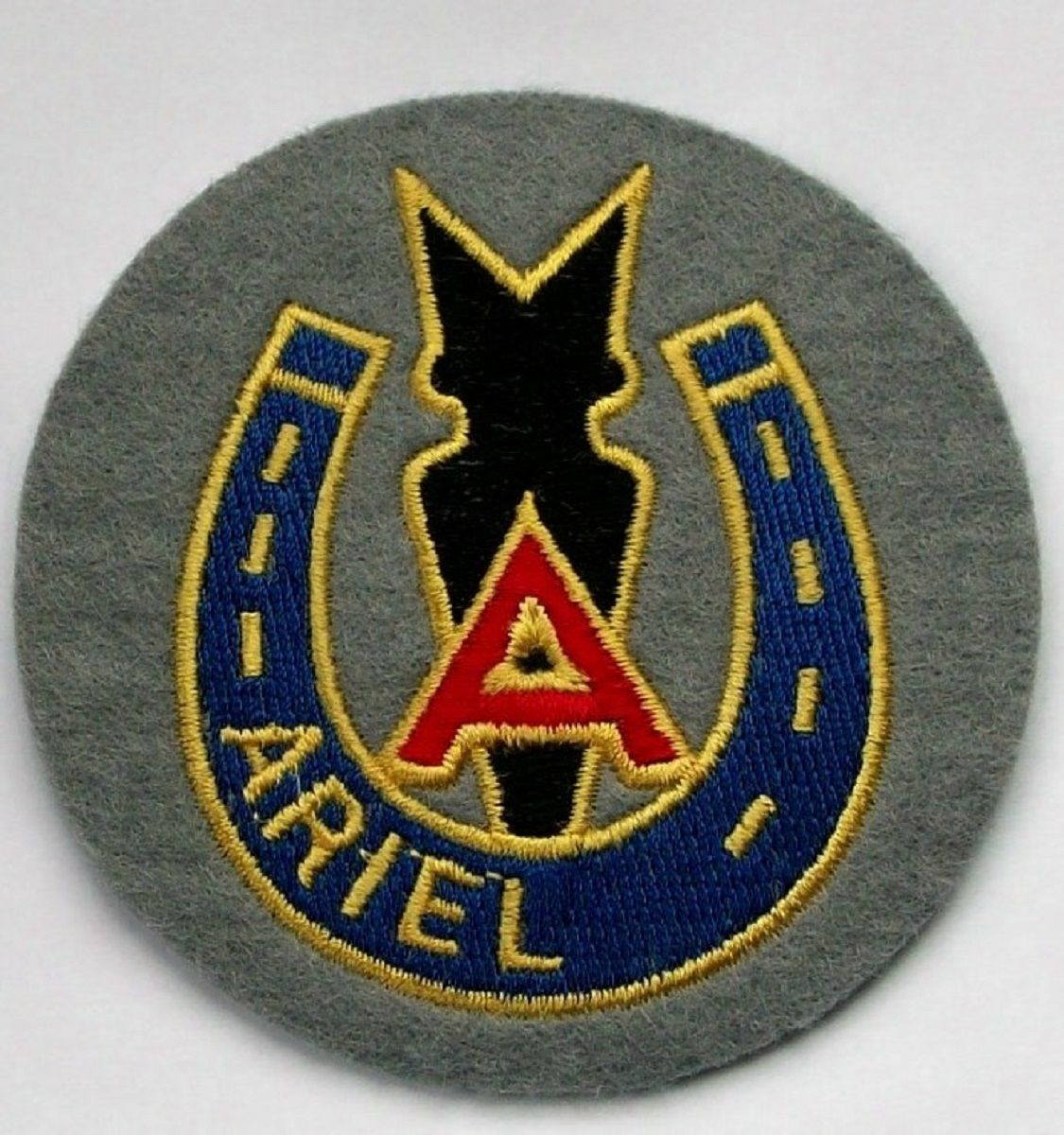 Ariel embroidered cloth badge..