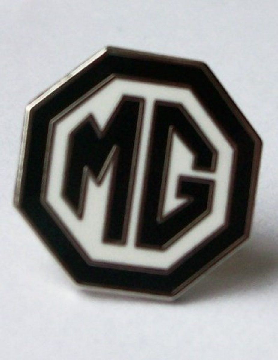 MG lapel pin badge
