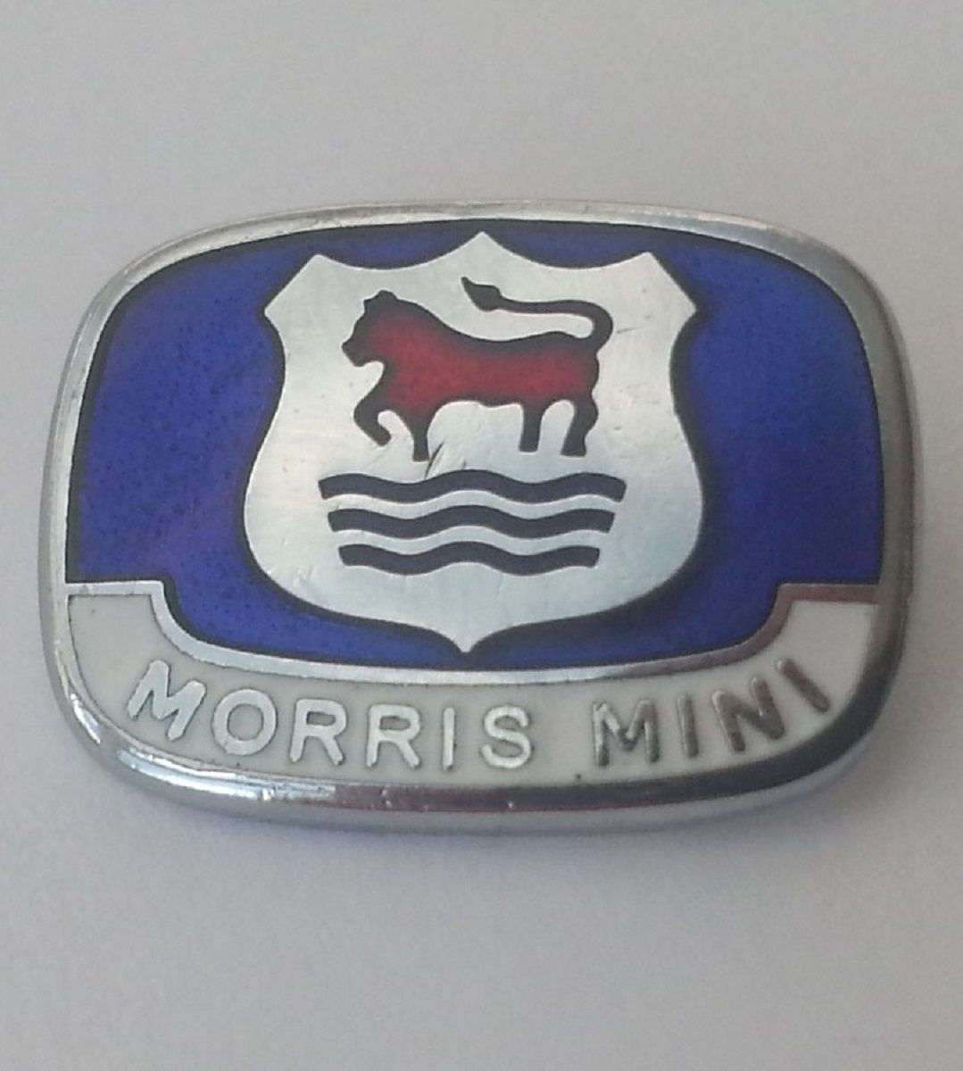 Morris mini lapel pin badge