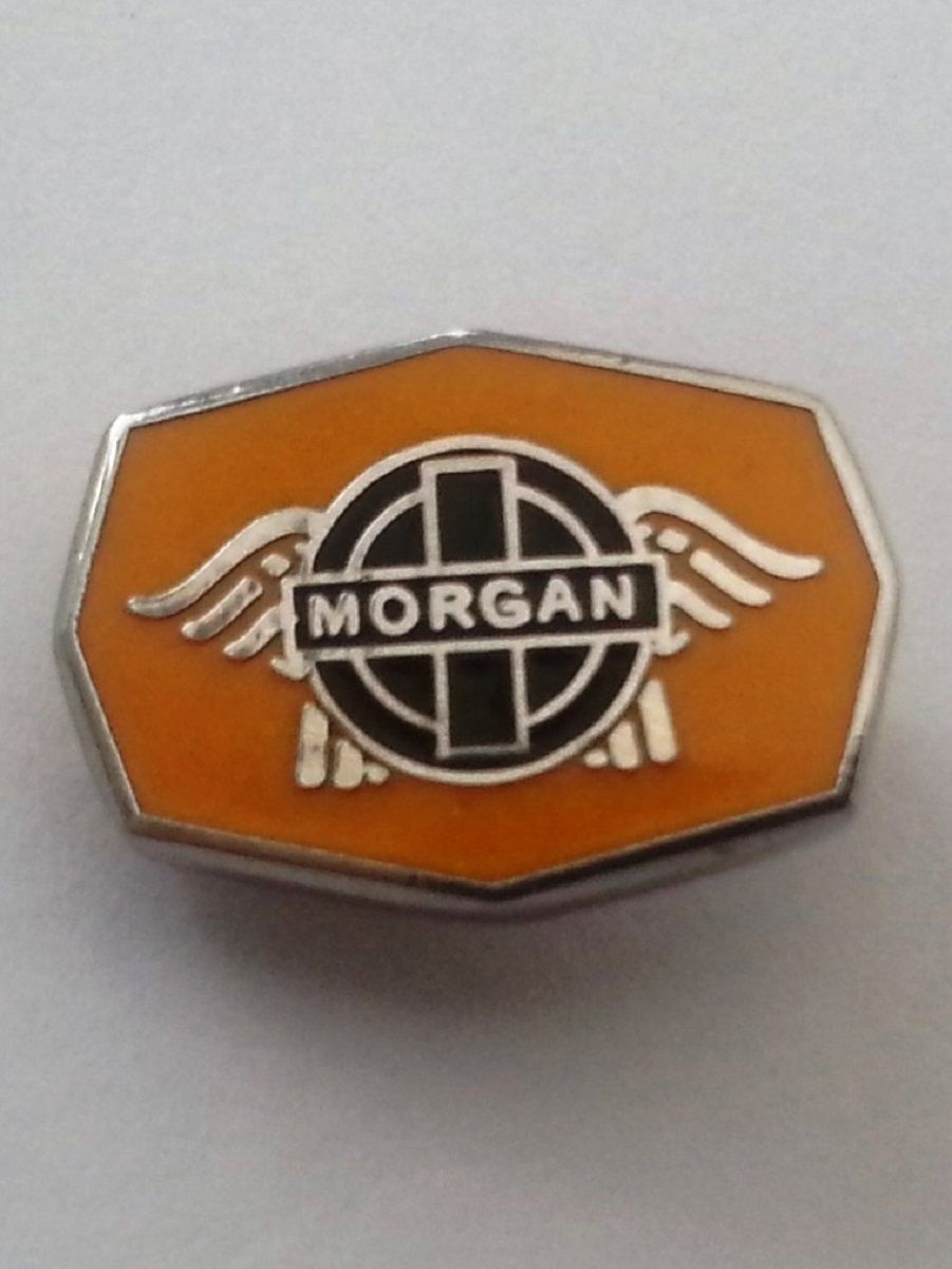 Morgan lapel pin badge