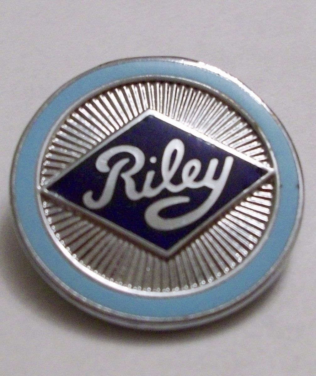 Riley lapel pin badge