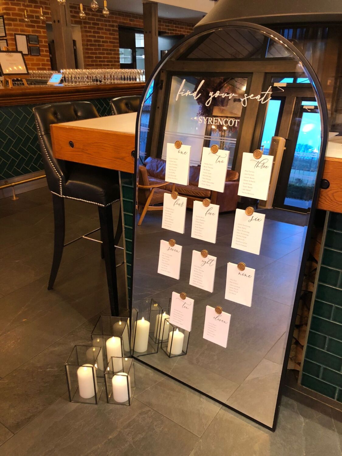 Wiltshire Wedding & Event Stylists | Table Plans & Table Numbers | Love ...