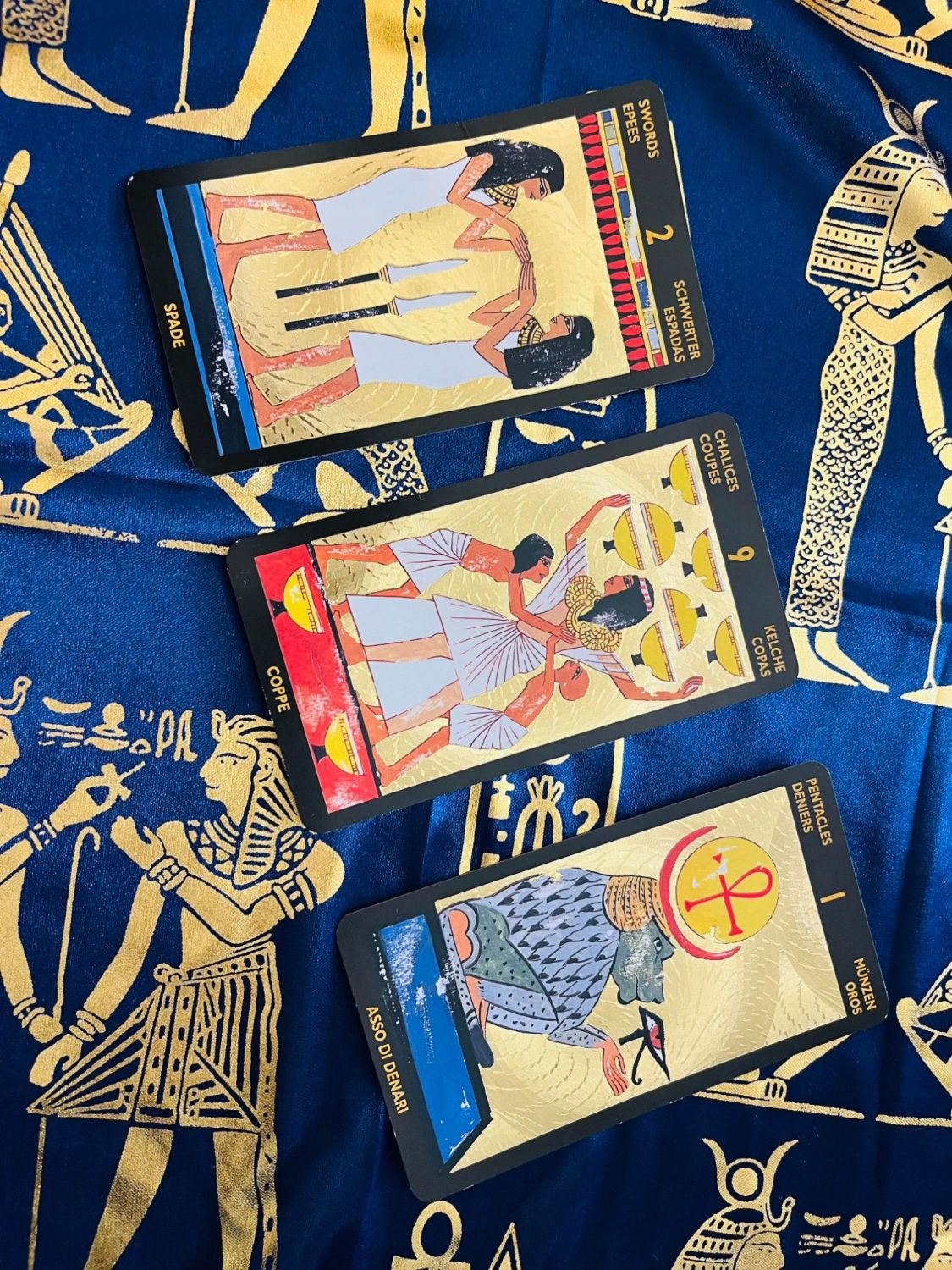 Pharaonic Altar Cloth Navy Blue pharaonic-altar-cloth-navy-blue