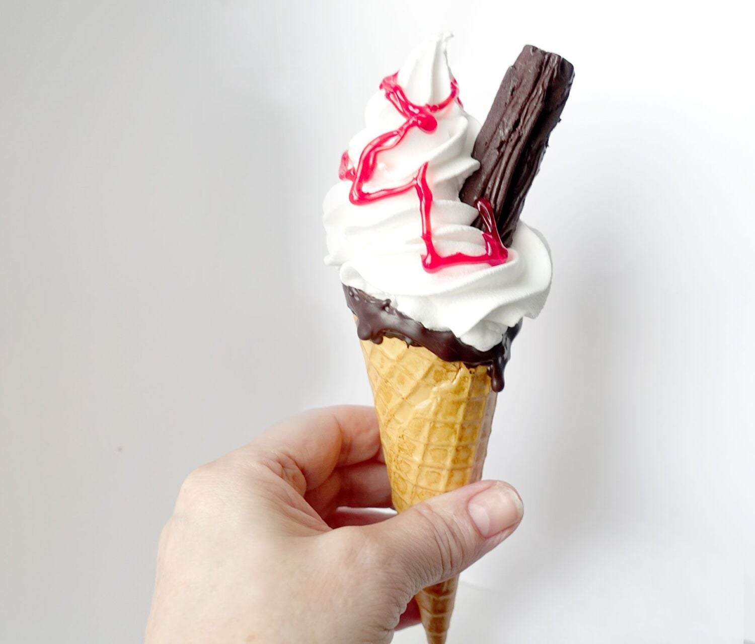 Classic Fake 99 Ice Cream Cone for display, props, food art UK